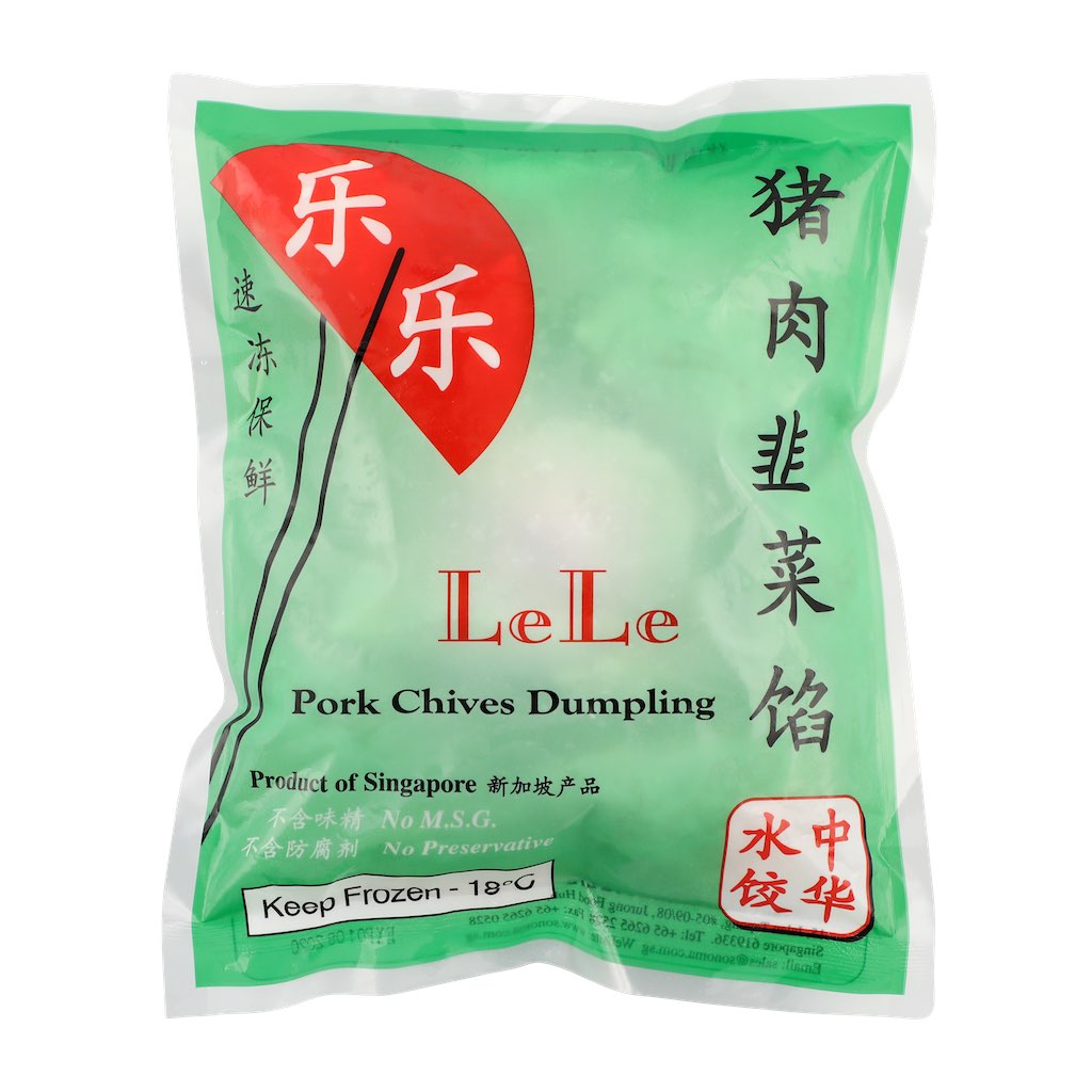 Lele Pork Chives Dumpling – Yue Hwa Chinese Products SG